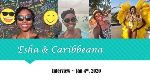 Esha X Caribbeana interview | Travel to the Caribbean - Events by Ashé ...
